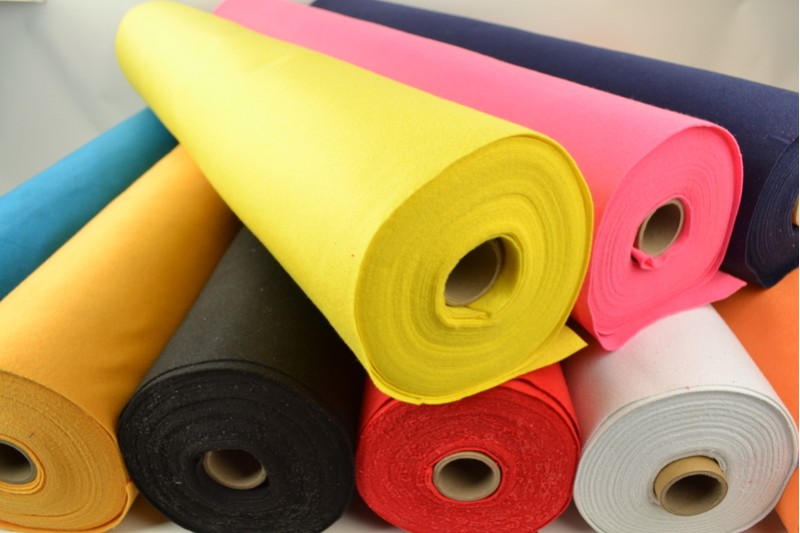 1mm dik vilt kopen? Voordelig op rol voordelig bij rollenstof.nl!